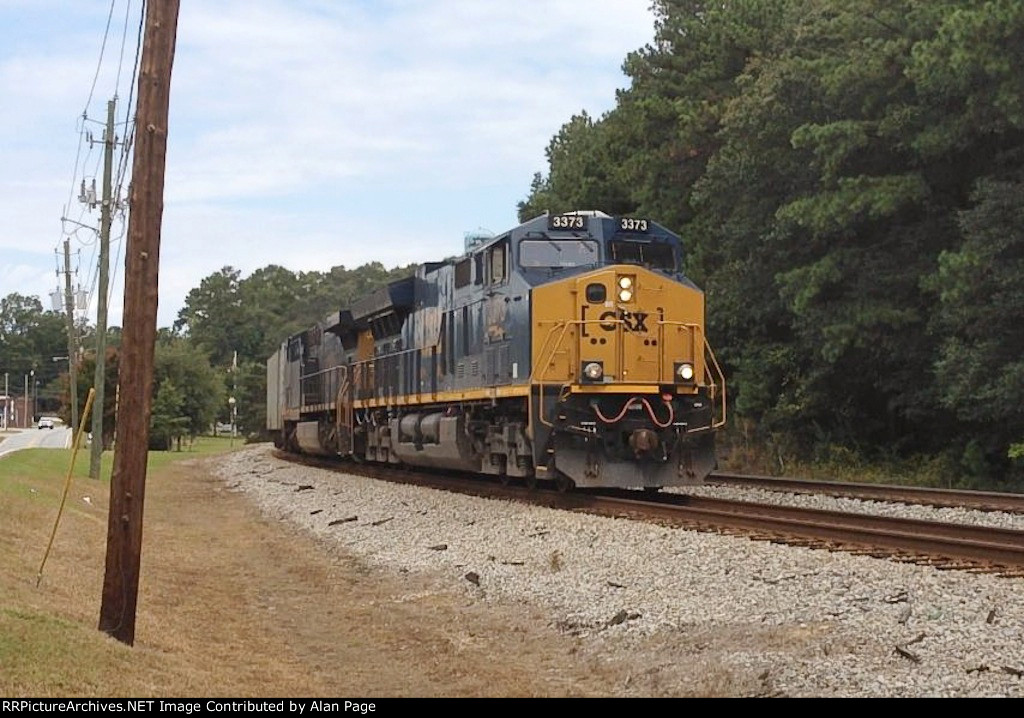 CSX ET44AH 3373 and AC44CW 283